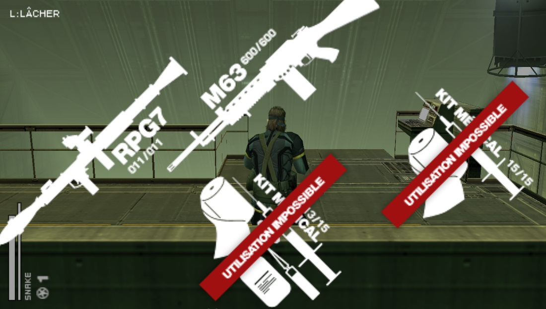 Metal Gear Solid : Portable OPS - RVLP