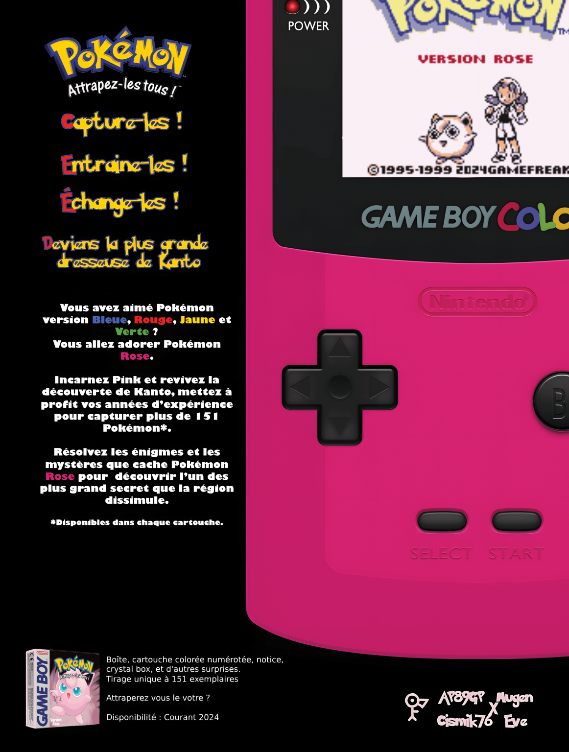 Pokémon Rose - RVLP